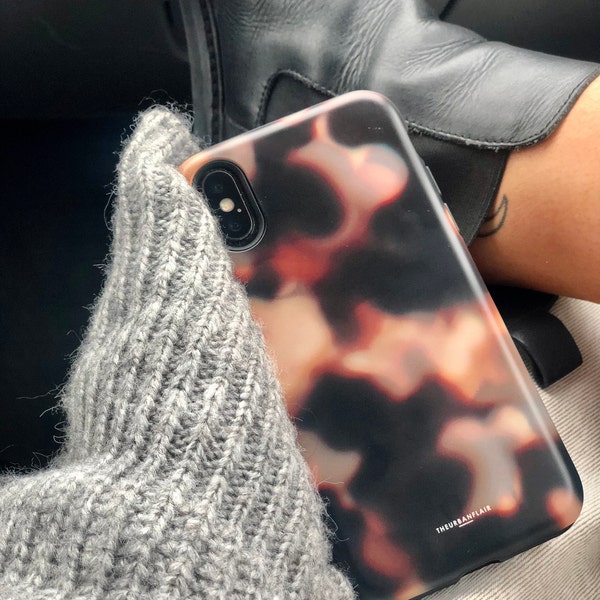 Tortoise Shell Print Phone Case for iPhone 17 16e 15 Pro Max 14 13 12 ...