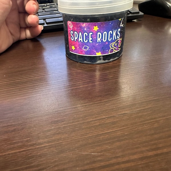 Space Rocks Scented Crunchy Bingsu Slime Snoop Crunch - Etsy