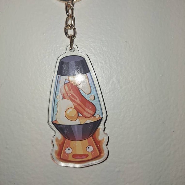 Lava Lamp Acrylic Keychain: Fire Demon, Candy Sprites, Forest Spirits ...