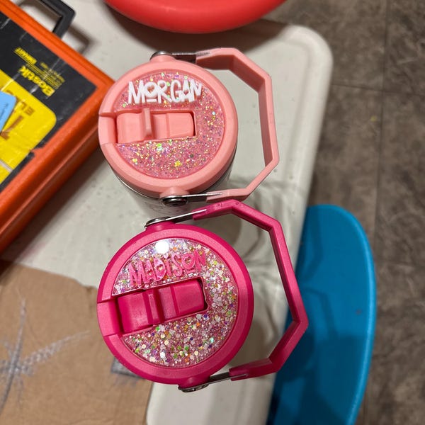 Mini Stanley Cup Keychain, Stash Container, Tumbler Chapstick Keyring ...