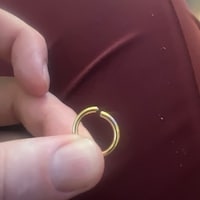 Tribal Inspired Vicious Fangs Clicker Hoop Ring - Etsy Canada