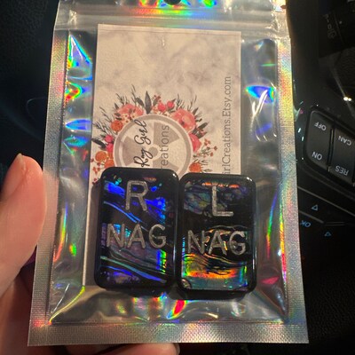 Holographic Oil Spill X-ray Markers Fun Xray Markers With Initials ...