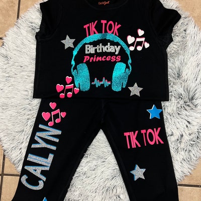 Tiktoker Squad Svg, .svg and .png of Tik Tok Girl Birthday Images With ...