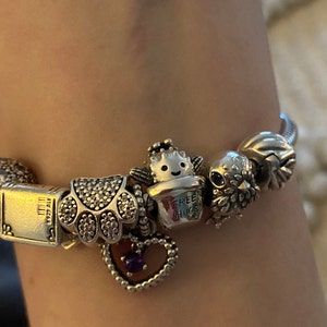 Pandora, Cute Octopus Blue Murano Glass Dangle Charm S925ALE 791694C01 ...