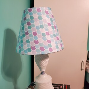 Mermaid Lamp Shade. shade Only Dragon Scale. Fish Scale. Shades Are 9.5 ...