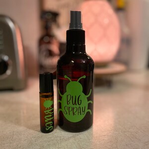 Bug Spray Label, Bug off Label, Essential Oil Labels, Bug Spray Decal ...