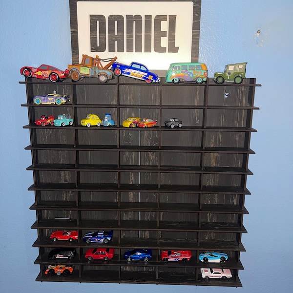 BLACK Toy Car Display Case for 100carsmatchbox Car Storagetoy Car ...