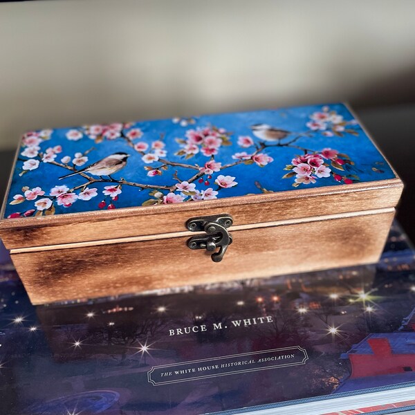 Personalized Wooden Keepsake Box Tarot Card Box Moon Goddess Tarot Card ...