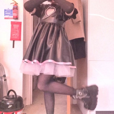 Heart Cutout Puff Dress Digital PDF Sewing Pattern // US Size 00-14 // Instant Download With 4 ...