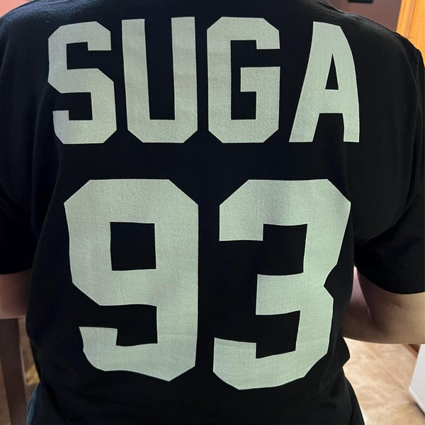 BTS V 95 • Bias T-shirt • Birth Year Jersey - Etsy