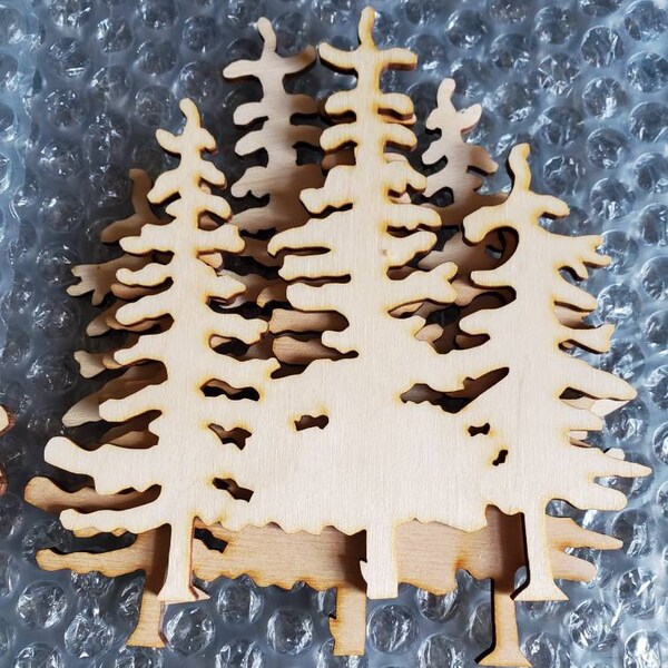 Wooden Trees for Crafts and Decorations - Art Trees - Wall Decals Trees ...