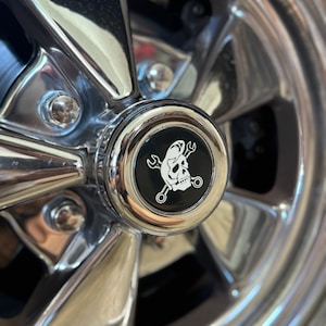 Metal Stickers Custom Car / Wheels Center Cap Logo Badge Wheel Trims ...