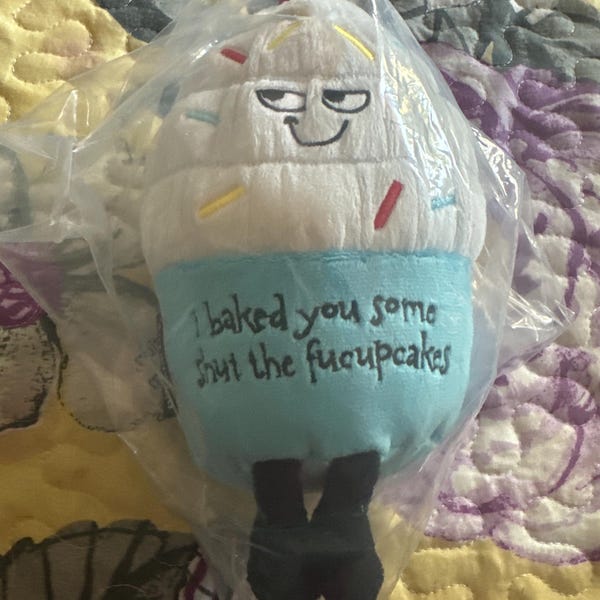 Punchkins Plush Gifts - "dairy is Scary" Funny Novelty Decor Meme Milk ...