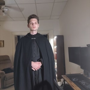 Medieval Hooded Cloak, Ranger, Linen Choose Your Color /P/ LB - Etsy