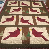 PDF Summer's Song Bluebird Instant Digital Download Quilt Pattern ...