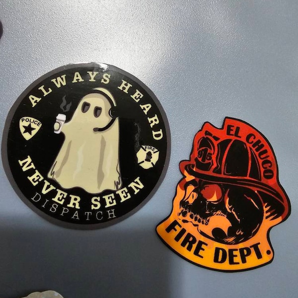 Ghost Dispatcher Always Heard Never Seen POLICE/FIRE - Etsy