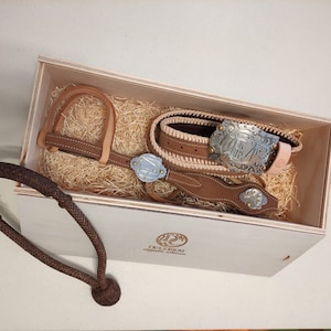 Handmade Bosal Set, 40 Plaits Rawhide Natural Bosal Set, Bosal Set ...