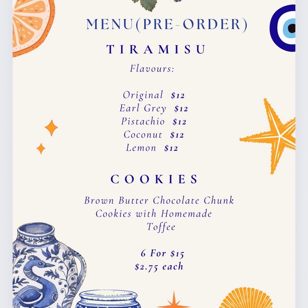 Kids Fun Menu (template Digital Download) Instant ~ Dinner Party Cafe ...