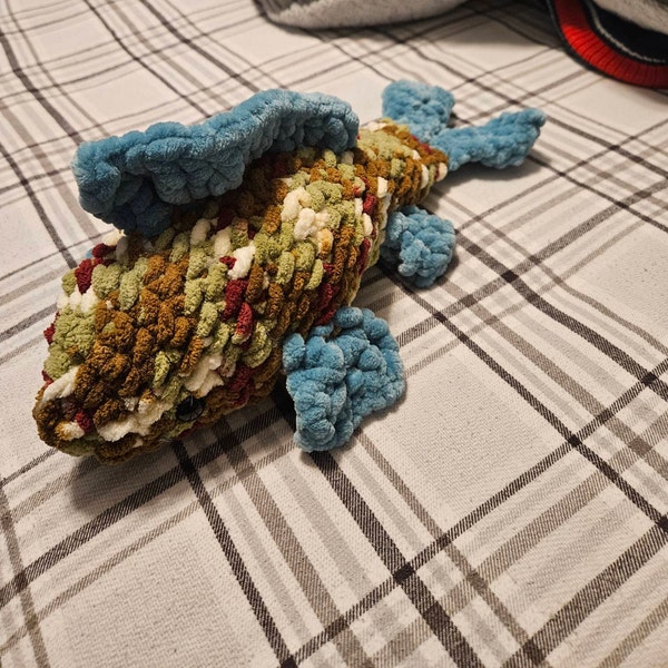 Koi Fish No Sew Crochet Pattern, Fish Crochet Pattern, No Sew Amigurumi ...