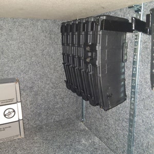 Spartan Mount® for 6x AR-15 PMAG Rack Storage Home Organizer Safe ...
