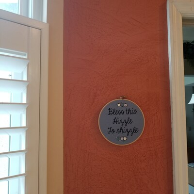 Bless This Hizzy Fo Shizzy, Rap Embroidery, Fo Shizzle, Hip Hop ...