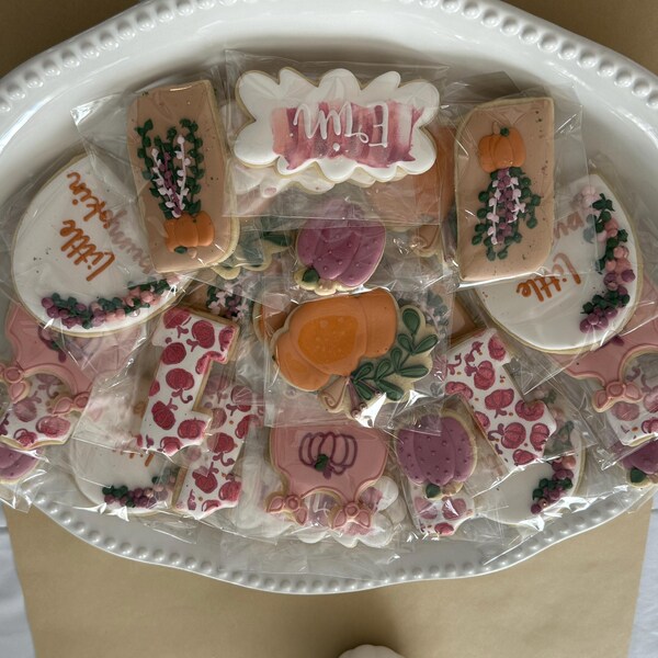 Baby in Bloom Baby Shower Sugar Cookies - Etsy