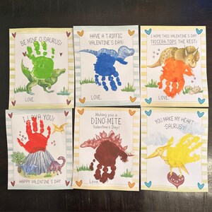 St Patricks Day Handprint Set Printable Craft Kit for Kids - Etsy