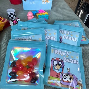 Straws Party, Bluey Party, Bingo Birthday, Bluey Decoration, Bluey ...