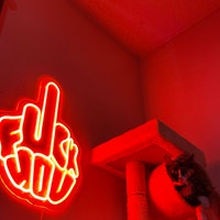 Middle Finger Neon Signneon Sign Bedroom F Neon Artneon - Etsy Ireland