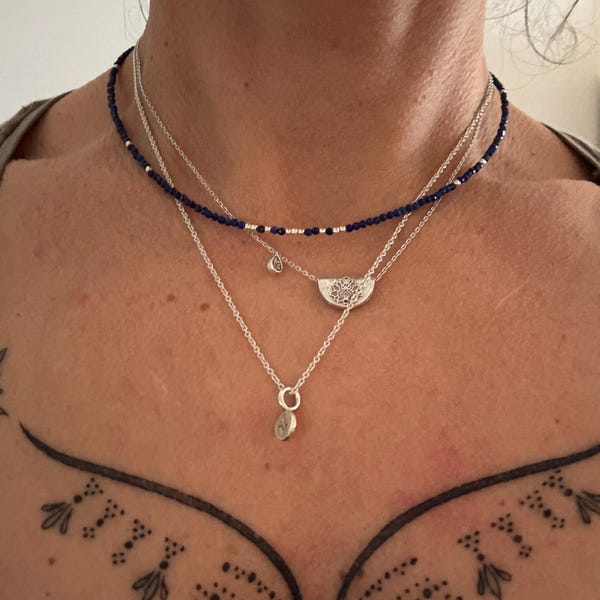 Flashy Labradorite Necklace Gold Labradorite Necklace Rainbow ...