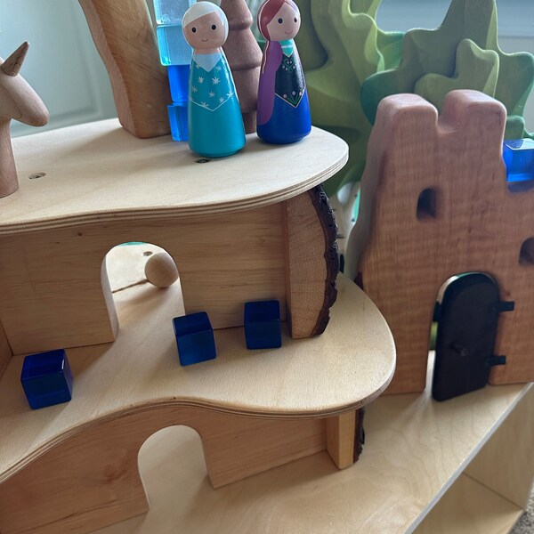 Frozen Peg Doll Set | Elsa | Anna | Olaf | Kristoff | Sven - Etsy