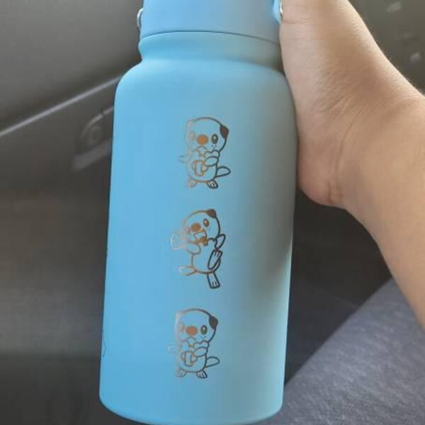 Luffy Gear 5 Water Bottle, One Piece Engraved Coffee Tumbler ...
