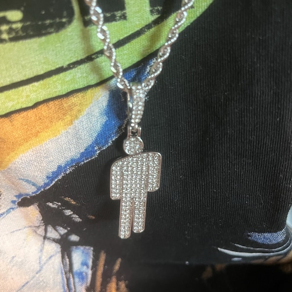 Billie Eilish Blohsh Inspired Pendant Stainless Steel and Alloy ...