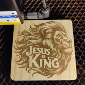 Jesus is King Svg Png Eps Pdf Dxf, God Svg, Holy Svg, Scripture Svg ...