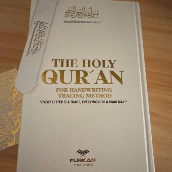 Shadowed Quran Text Mushaf With Erasable Pen Prayer Beads Tracing ...