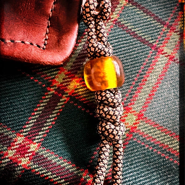 Original Ultem Lanyard Bead | High Polished Transparent Barrel-shaped ...