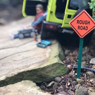 1/10 Scale RC Car / Truck Scale Garage Sign Vinyl Decal Set - Etsy