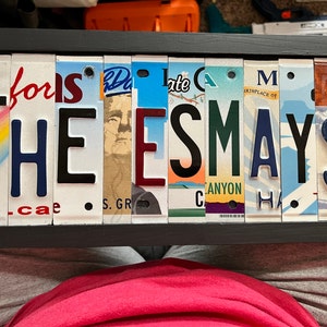 Custom Personalized License Plate House Numbers Sign Address - Etsy