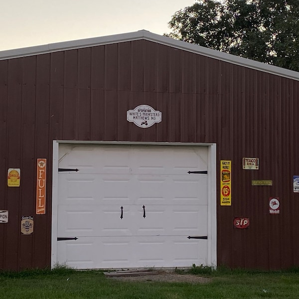 Pennzoil Motor Oil Half Oil Can Metal Wall Decor Mancave Garage Shop ...