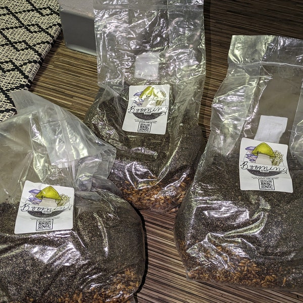 FIVE Magical 5lb All in One Mushroom Growing Bags Discounted Listing ... FIVE Magical 5lb All in One Mushroom Growing Bags Discounted Listing ...