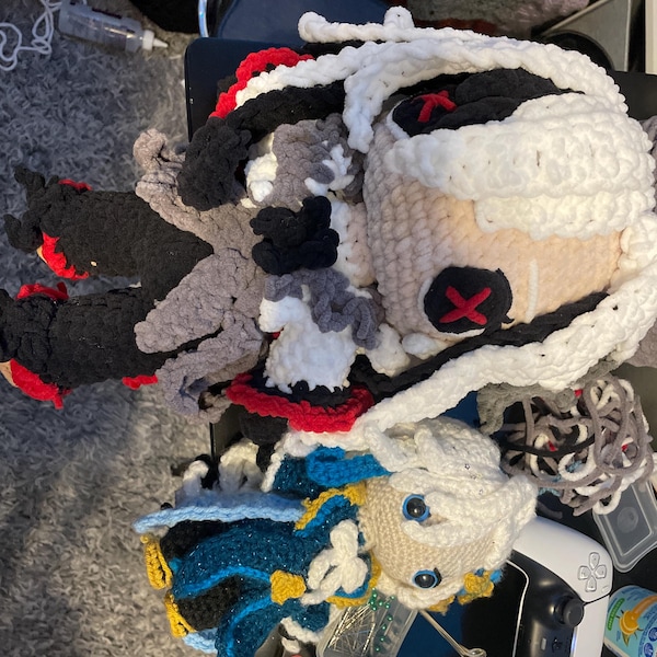 Crochet PDF Pattern: "arlecchino" Chibi Amigurumi - Etsy