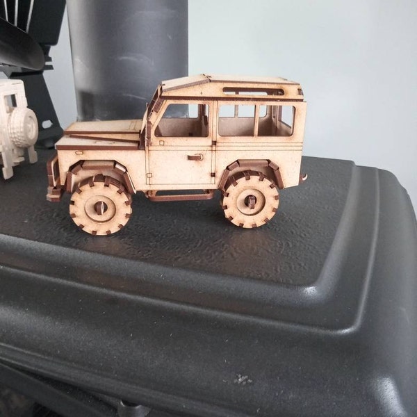 Land Rover Defender, Land Rover Model, Wooden Land Rover, Land Rover 3D ...