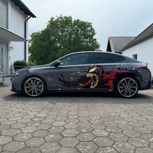 Dragon Character Livery, Large Vehicle Graphics, Side Car Decal ...