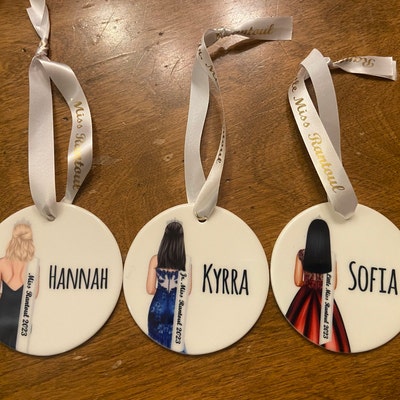 Personalized Pageant Sisters Portrait 5x7 8x10 Pageant Keepsake ...