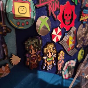 Half-life Gordon Freeman Enamel Pin and Magnet Classic PS Game Art ...