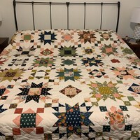 8 Sizes Grid Pop Quilt Pattern PRINTED, Jelly Roll or Fqs, Baby Lap ...