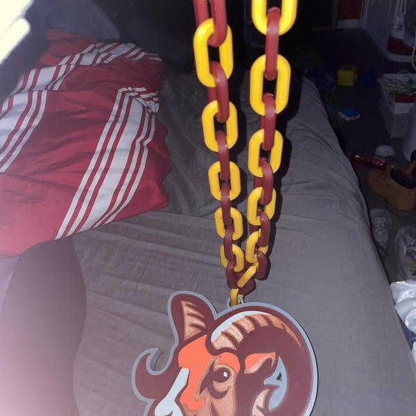 Oversized Custom 3D Printed Logo, Graduation, Homerun Chain, Sports ...