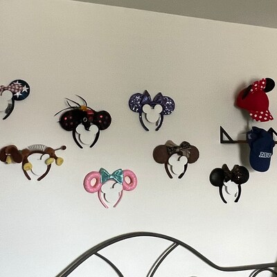 Wall Display for Minnie Ears Headbands , Ear Collection Display - Etsy