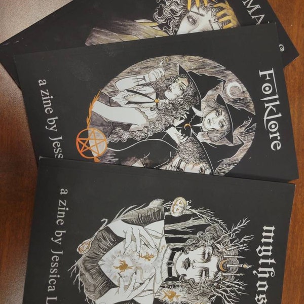 Inktober 2020 Zine "folklore" Illustrations & Short Stories Jlauserart ...