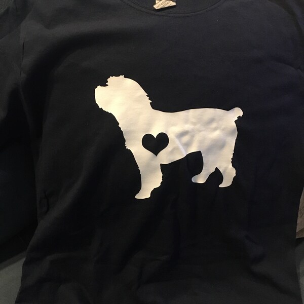 Cockapoo Heart Dog T-shirt - Etsy